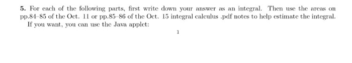 Solved Integral Calc word problems? | Chegg.com