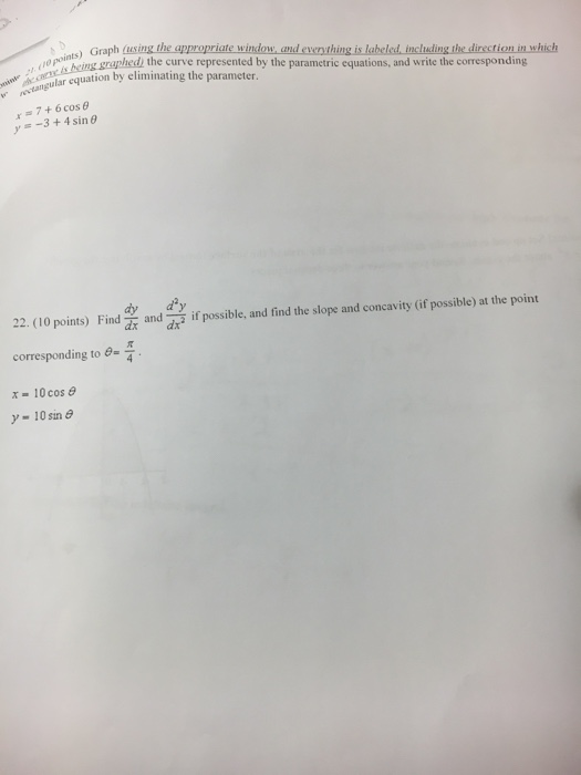 Solved Graph (using the appropriate window, and everything | Chegg.com