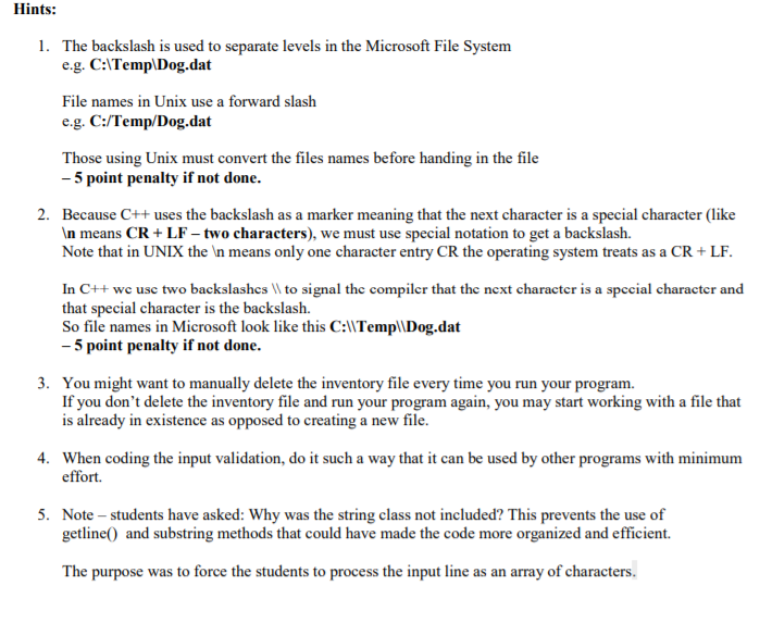 Solved For this lab, please write a program that uses a | Chegg.com