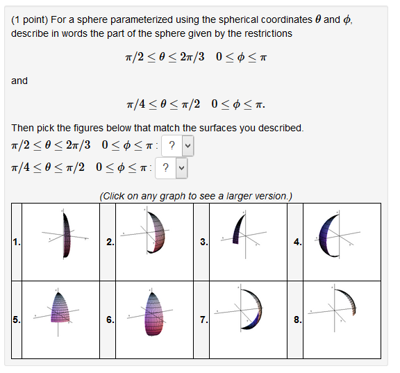 Solved For A Sphere Parameterized Using The Spherical