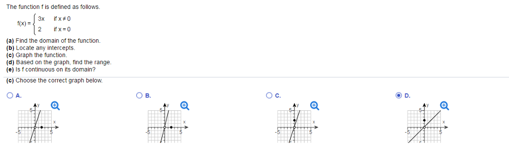 Solved The Function F Is Defined As Follows 3x If X 0 Fx 