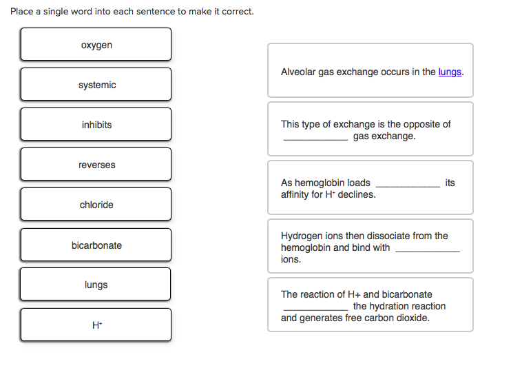 Solved Place a single word into each sentence to make it | Chegg.com