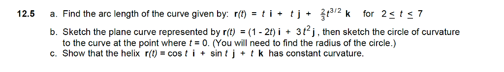 Solved Find the arc length of the curve given by: r(t) = t i | Chegg.com
