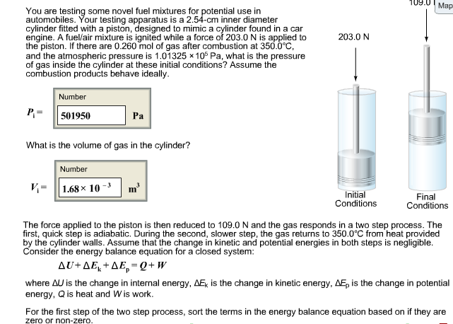 109.0 Map You are testing some novel fuel mixtures | Chegg.com