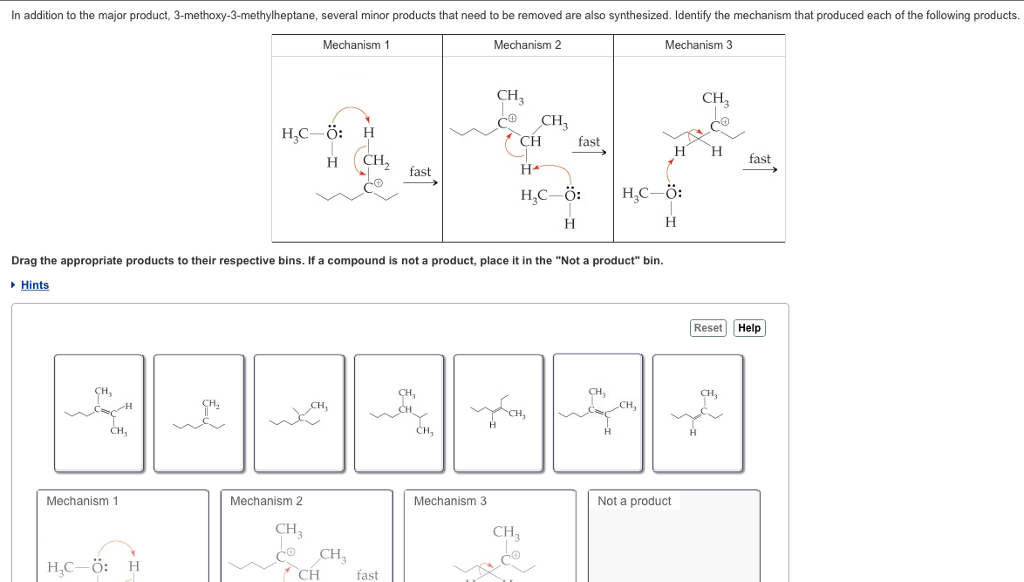 Solved In addition to the major product, | Chegg.com