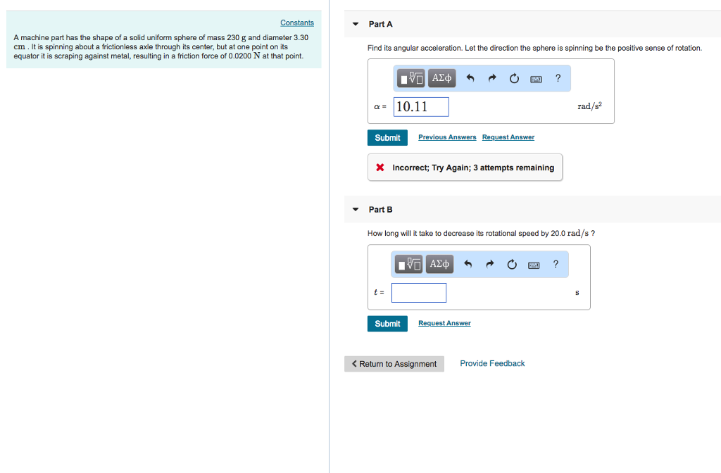 Solved Constants Part A A machine part has the shape of a | Chegg.com