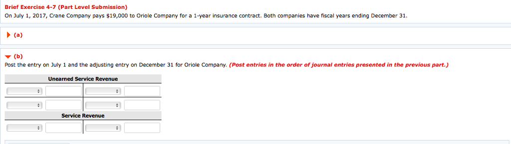 Solved Brief Exercise 4-7 (Part Level Submission) On July 1, | Chegg.com
