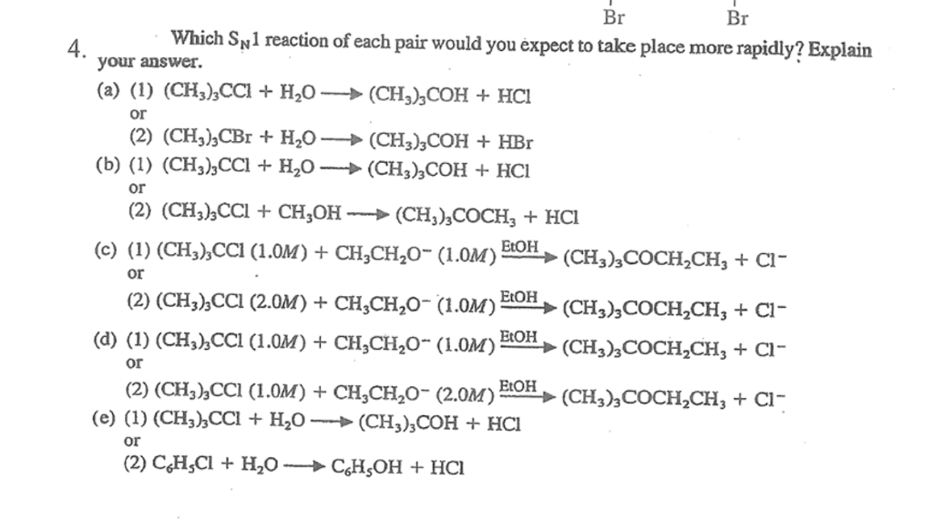 Solved 4 tion of each pair would you expect to take place | Chegg.com Solved 4 tion of each pair would you expect to take place | Chegg.com