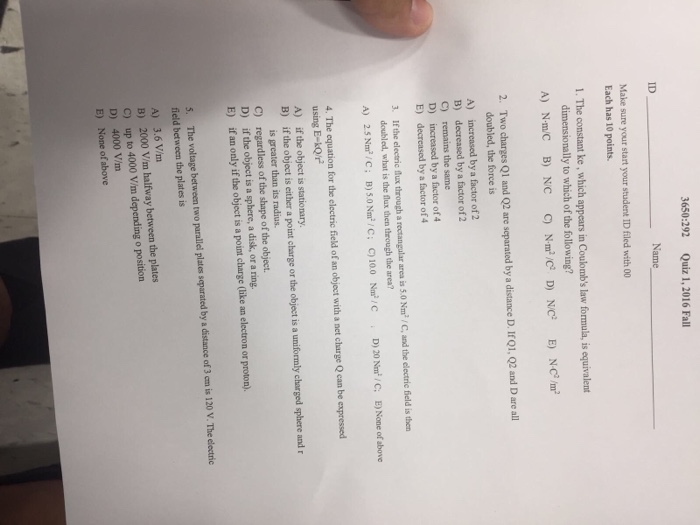 Solved The constant ke, which appears in Coulomb's law | Chegg.com