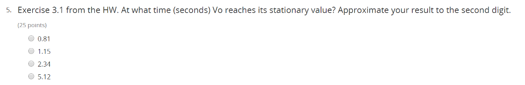 Solved 3.1] Compute and plot Vo(t). Initially the capacitor | Chegg.com
