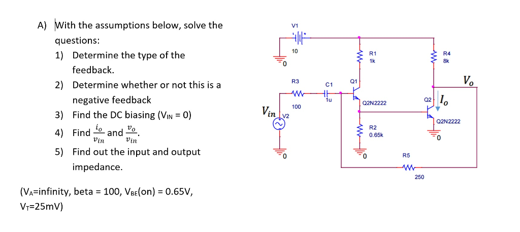 Solved With the assumptions below, solve the questions: | Chegg.com