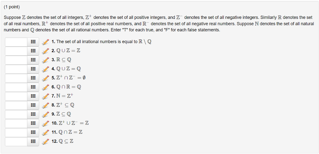Solved Suppose Zopf denotes the set of all integers, Zopf^+ | Chegg.com Solved Suppose Zopf denotes the set of all integers, Zopf^+ | Chegg.com