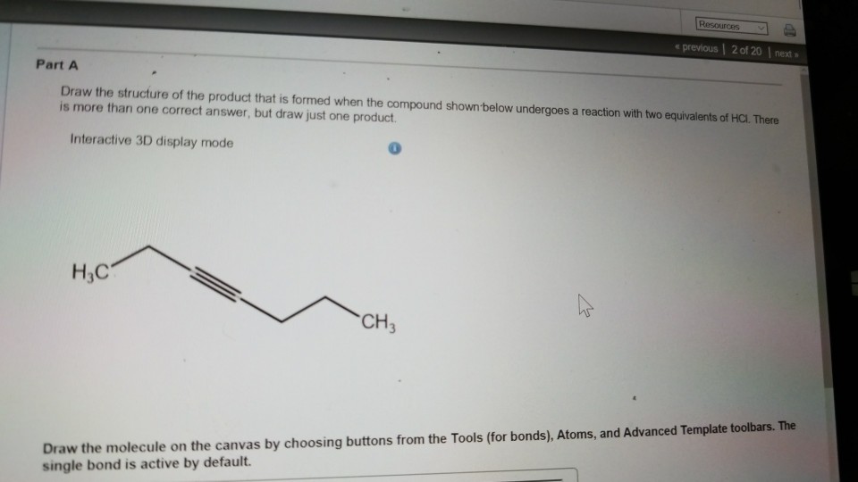 Solved Draw The Structure Of The Product That Is Formed When