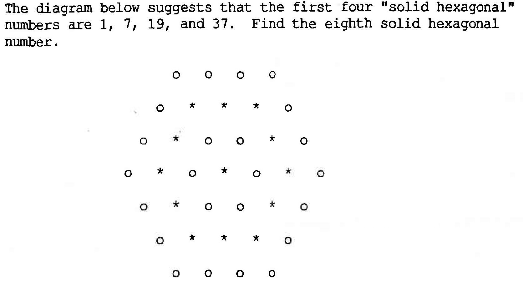Solved The diagram below suggests that the first four "solid | Chegg.com