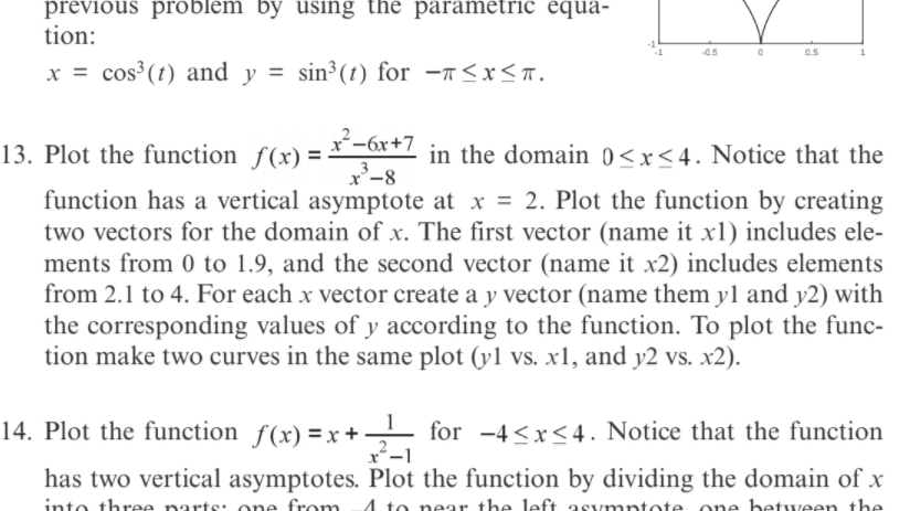Solved previous problem by using the parametric equa- tion: | Chegg.com
