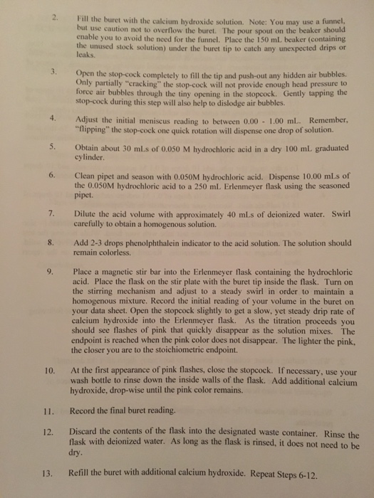 Solved A REVIEW OF BASIC EXPERIMENT LABORATORY TECHNIQUES | Chegg.com