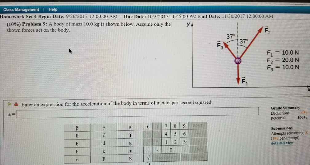 Solved Class Management | Help Homework Set 4 Begin Date: | Chegg.com