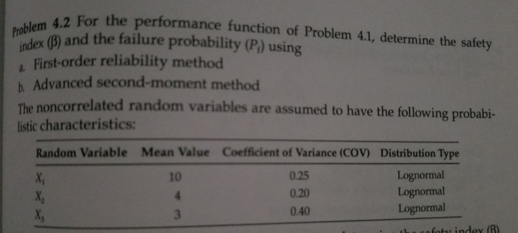 For the following performance function determine the | Chegg.com