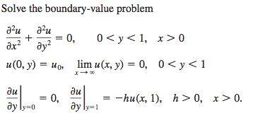 Solved Solve the boundary - value problem | Chegg.com