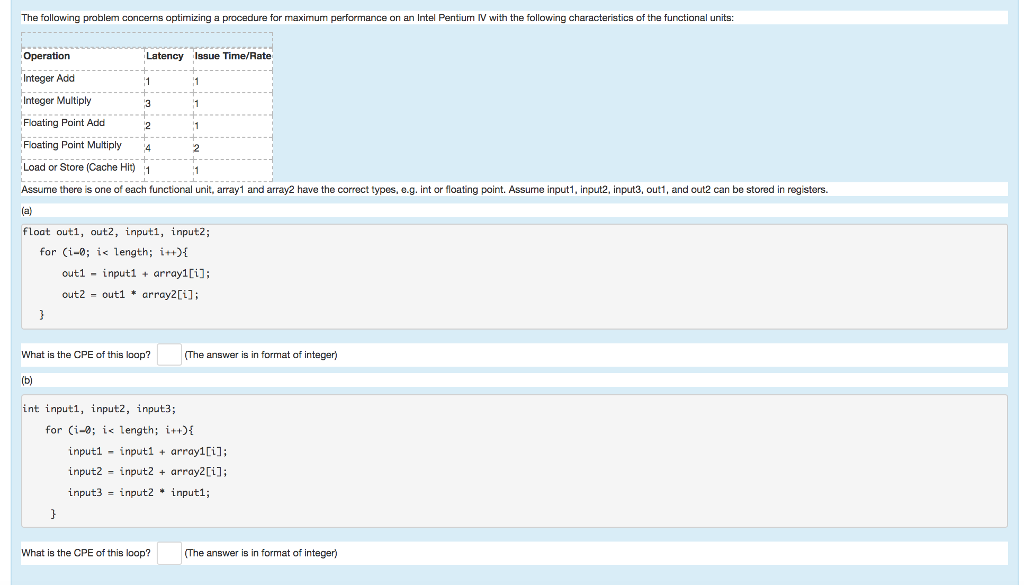 Solved The following problem concerns optimizing a procedure | Chegg.com