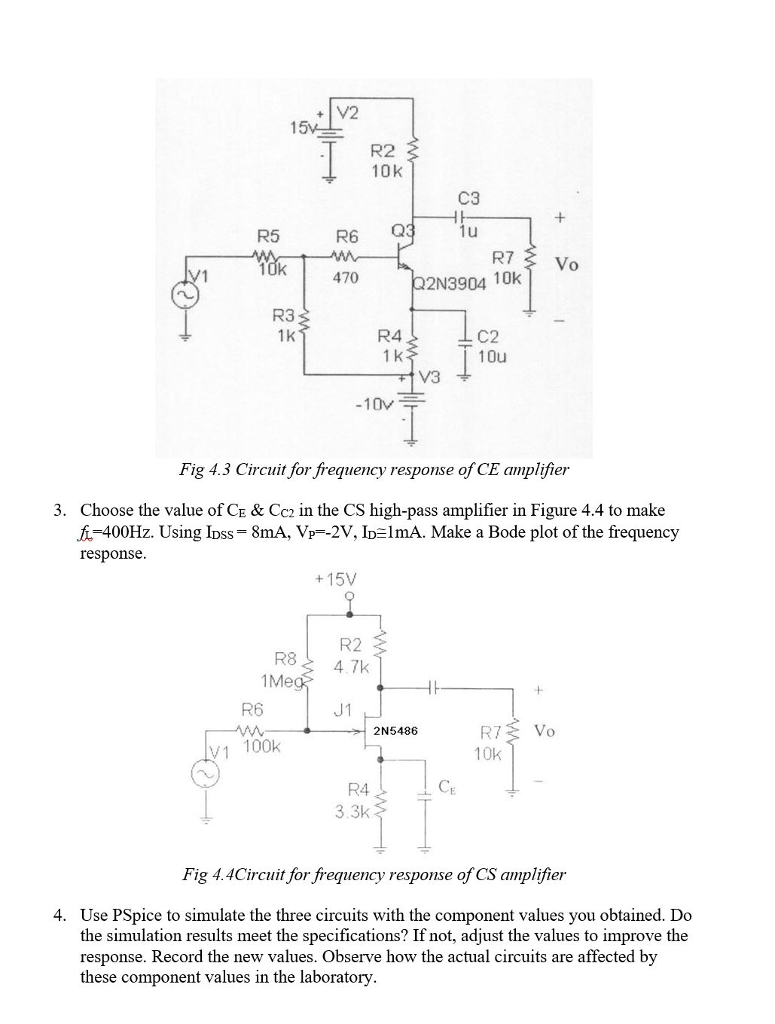 Solved Consider the circuit in Figure 4.2, calculate the | Chegg.com