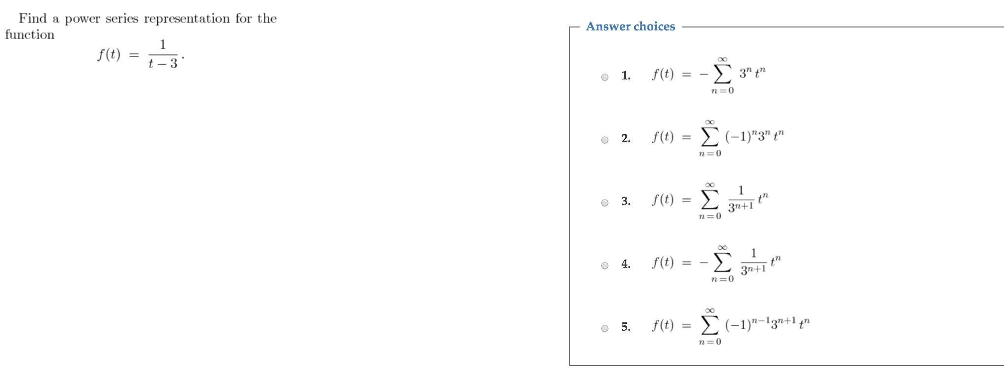 Solved Find a power series representation for the function | Chegg.com