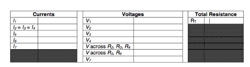 Solved Find the voltage across each resistor and the current | Chegg.com