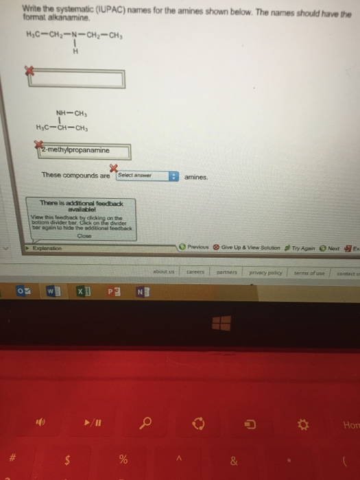 Solved Write the systematic (IUPAC) names for the amines | Chegg.com