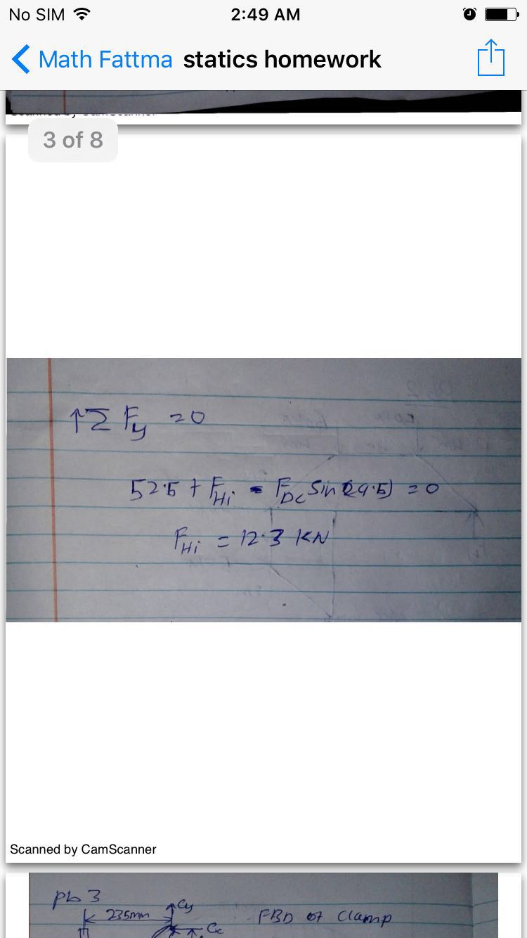 Solved (40 points) Determine the force in members DC, HC, | Chegg.com