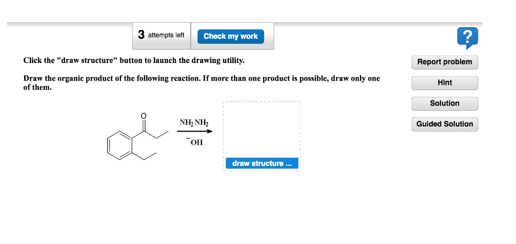 Solved 3 attempts left Check my work Click the "draw | Chegg.com