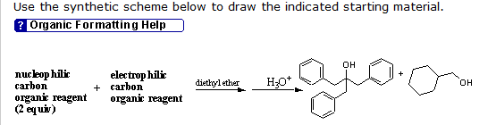 Solved Use the synthetic scheme below to draw the indicated | Chegg.com