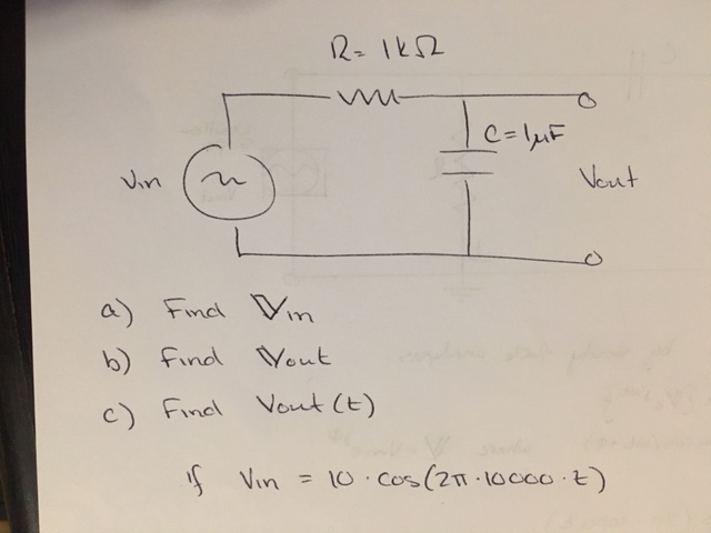 Solved Consider the RC circuit pictured and complete parts | Chegg.com
