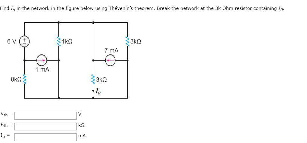 Solved Find Io in the network in the figure below using | Chegg.com
