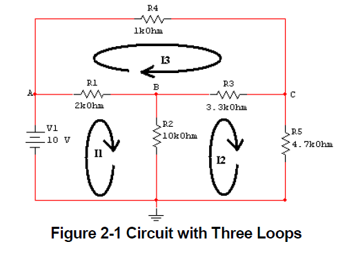 Solved Use Loop Mesh Analysis To Determine The Loop Currents