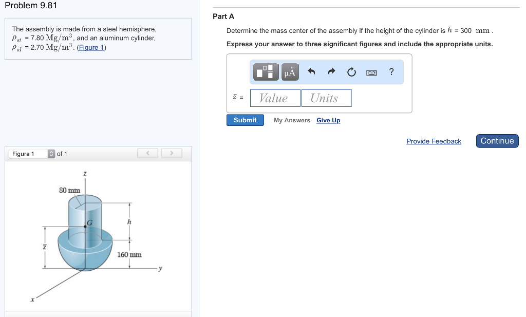 Solved Problem 9.81 Part A The assembly is made from a steel | Chegg.com