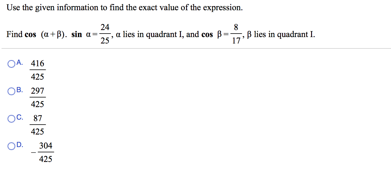 Trigonometry Archive August 28 2015 Chegg