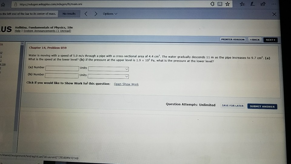 Solved com/edugen/Ati/main.uni n the left end of the bar to | Chegg.com