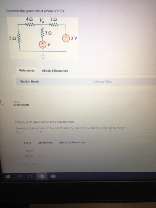Solved Find v_0 in the given circuit using superposition. | Chegg.com