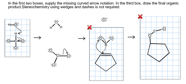 Solved In the first two boxes, supply the missing curved | Chegg.com