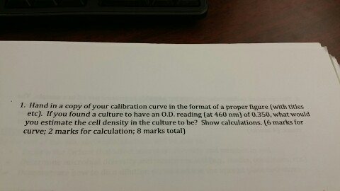 solve in CFU/ml | Chegg.com