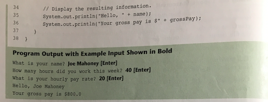 Solved Code Listing 2-29 (Payroll .java) 1 import java util. | Chegg.com