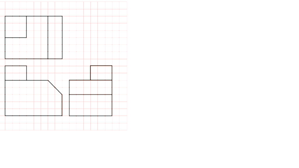 Solved From the multiview drawings shown in the figure | Chegg.com