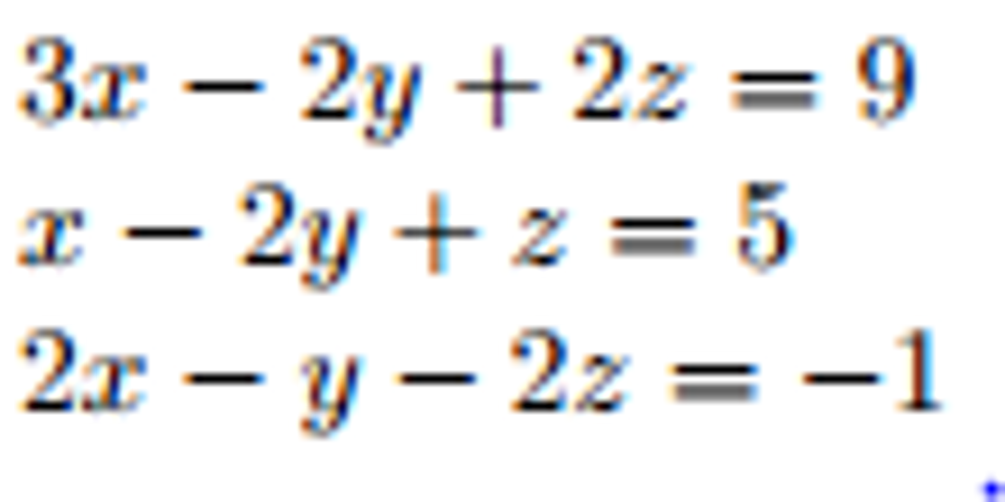 Solved Find all solutions for the following linear systems, | Chegg.com