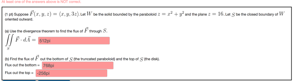 Solved Suppose F vector (x, y, z) = (x, y, 3z). Let W be the | Chegg.com