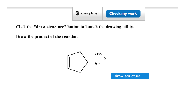 Solved Click The Draw Structure Button To Launch The