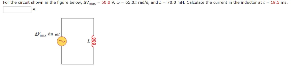 Solved For the circuit shown in the figure below, delta | Chegg.com
