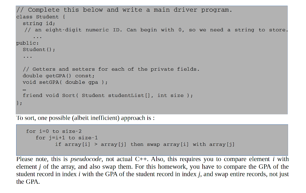 Solved Problem: A Student Database Databases are an | Chegg.com