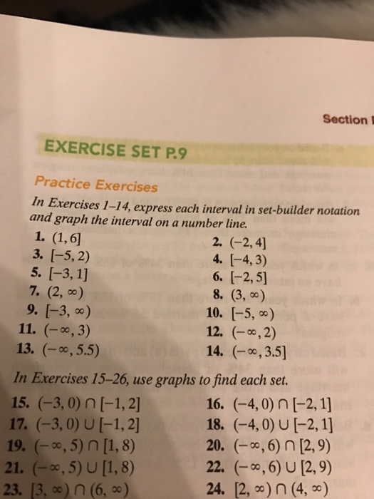 Solved In Exercises 1-14, express each interval in | Chegg.com