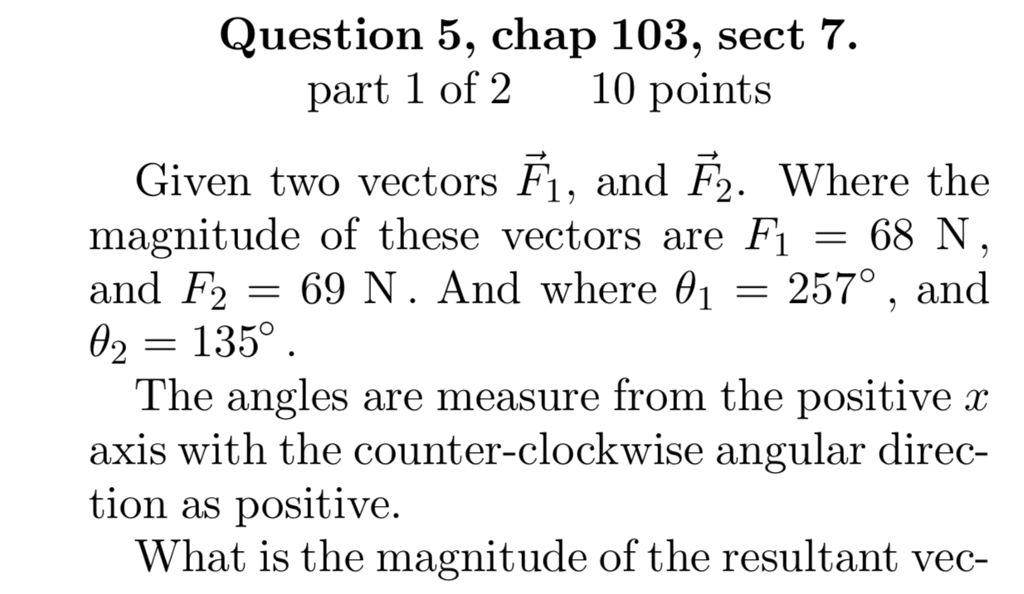 Solved Question 3, chap 103, sect 7. part 1 of 210 points | Chegg.com