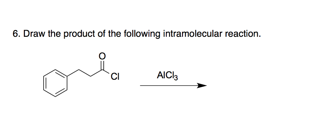 Solved Draw the product of the following intramolecular | Chegg.com